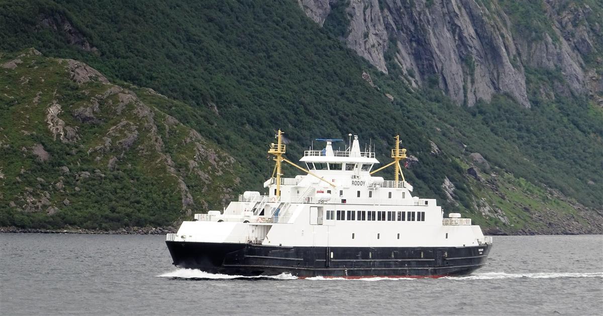 Ny ferge til Senja på plass søndag - Troms fylkeskommune